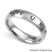 Engraved Rings | Engravable Rings